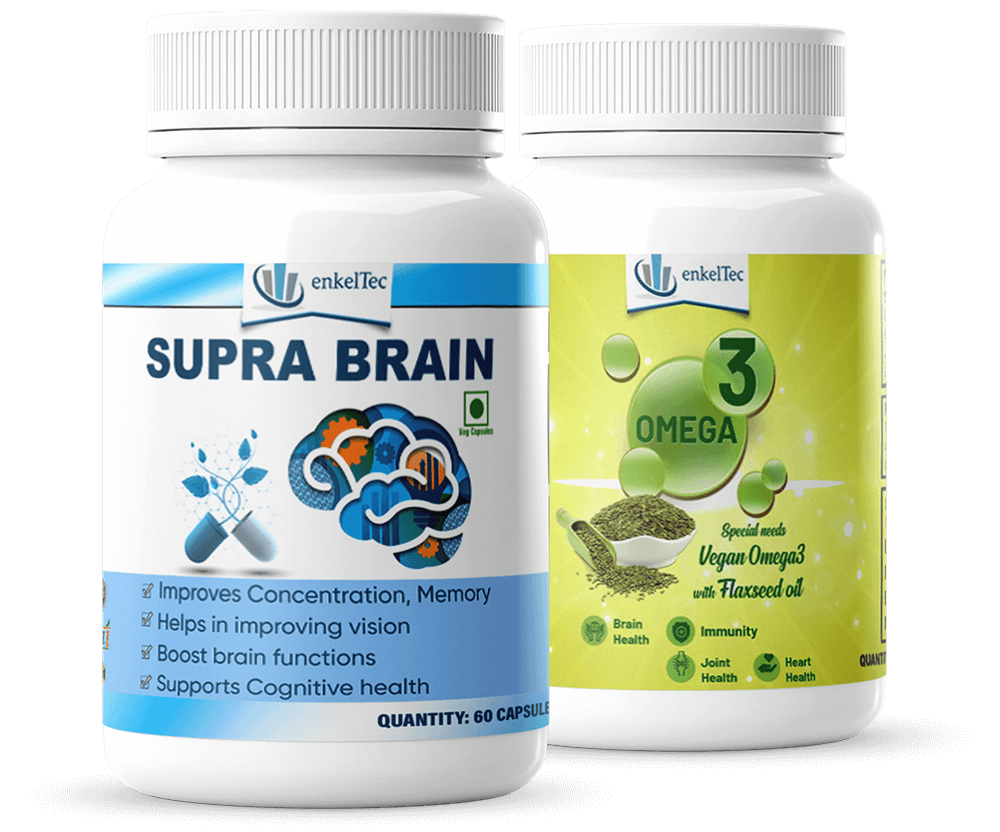 SupraBrain | Natural Brain Support & Cognitive Health Supplement